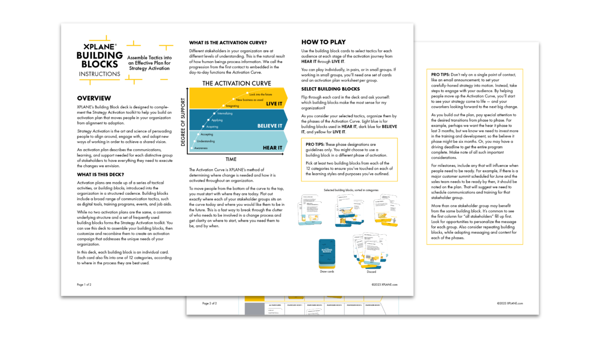 Building Blocks Resources - XPLANE | Organizational Change Management ...